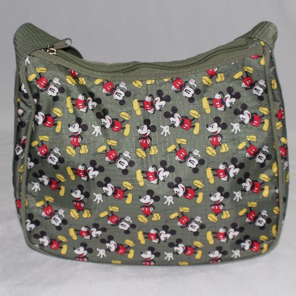 Disney | Bags | Mickey Mouse Disney Nylon Shoulder Bag | Poshmark
